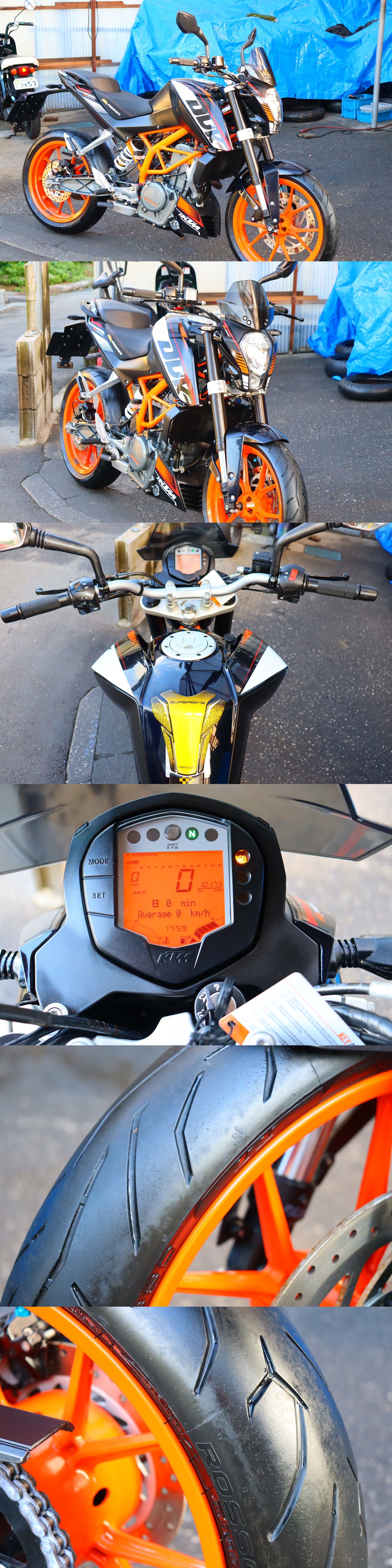 代購代標第一品牌－樂淘letao－★KTM 250 デューク★メチャ綺麗ピカピカ★低走行10173km★詳細画像多数掲載★動画で車両説明しています★検索）mt-25 z250 cb250r ...